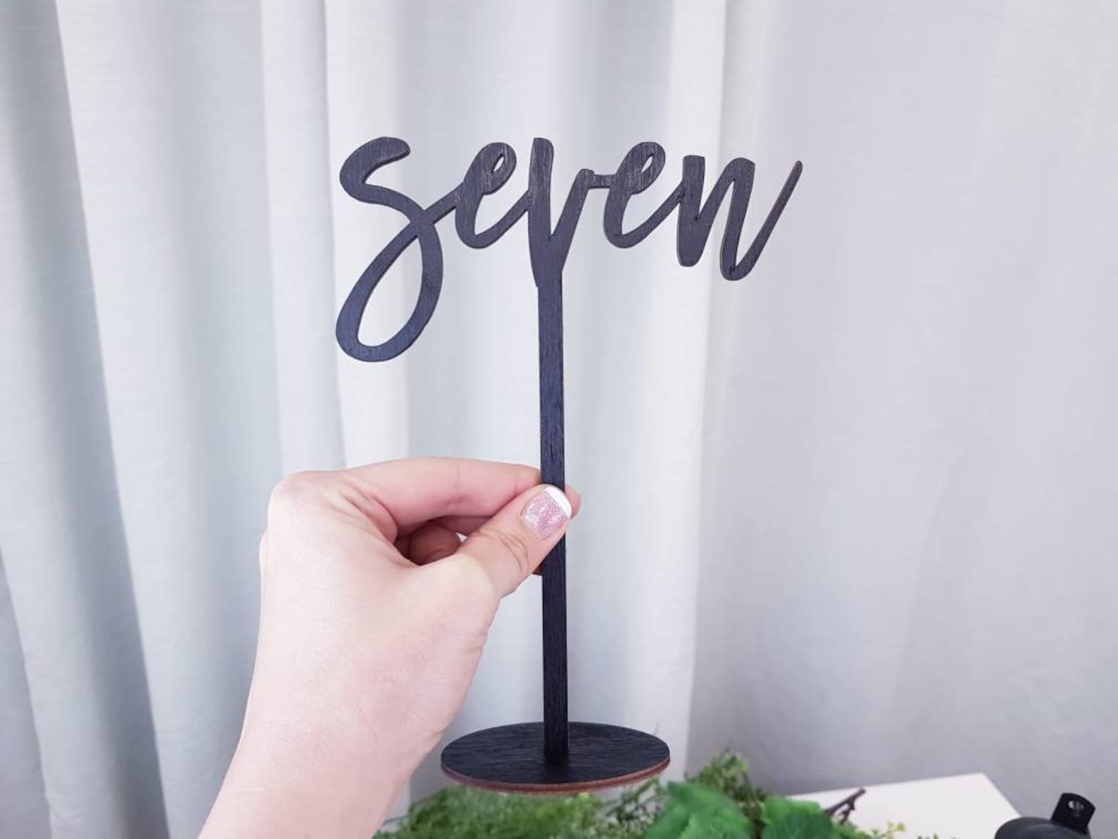 Black Table Numbers for Wedding Wedding Table Numbers Wood Table ...