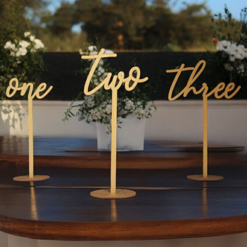 Table Base Letters - Etsy