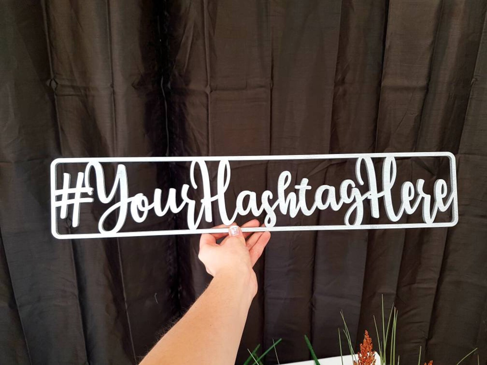 Personalized Wedding Hashtag Signs Personalized Hashtag - Etsy