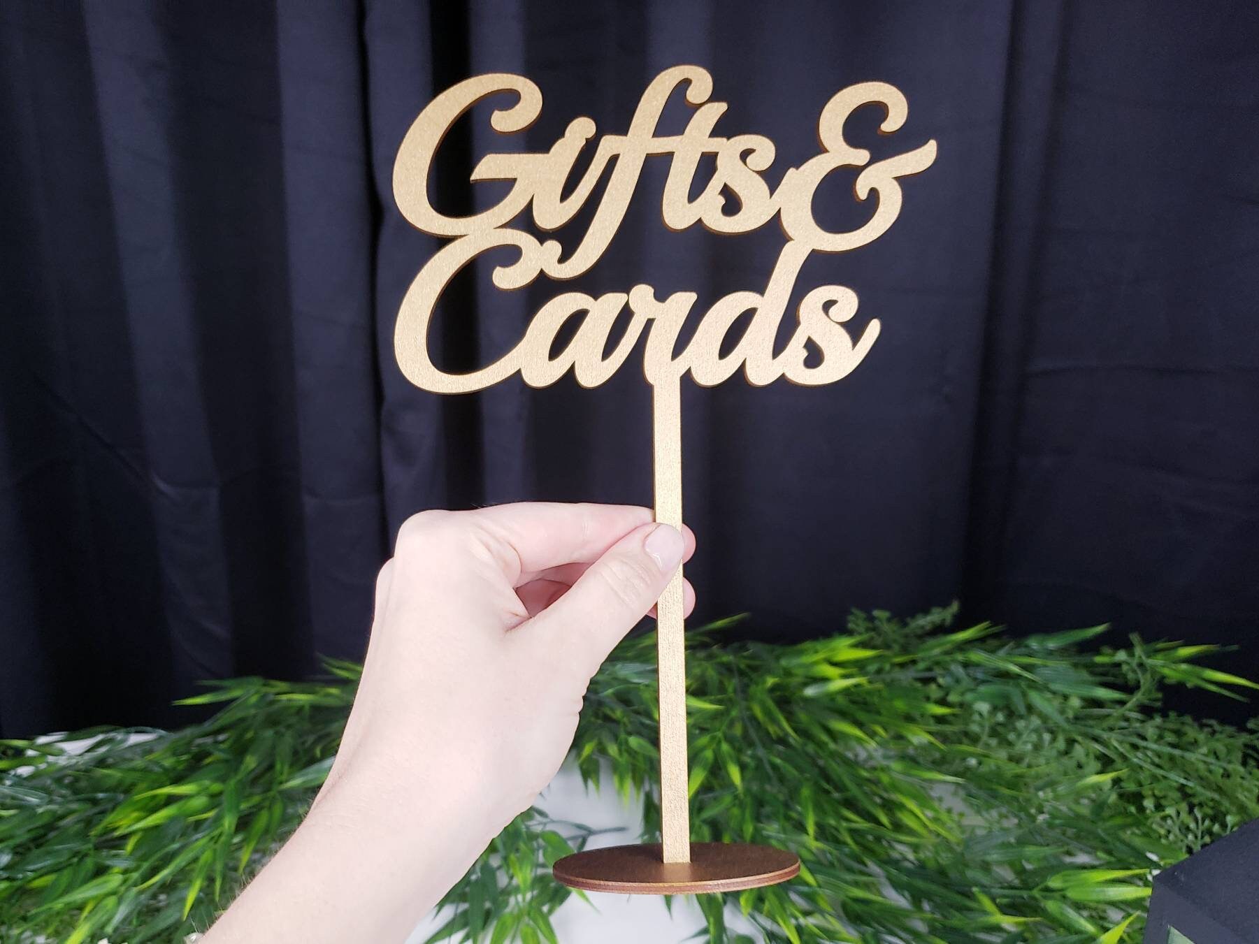 Gifts & Cards Table Sign | Etsy