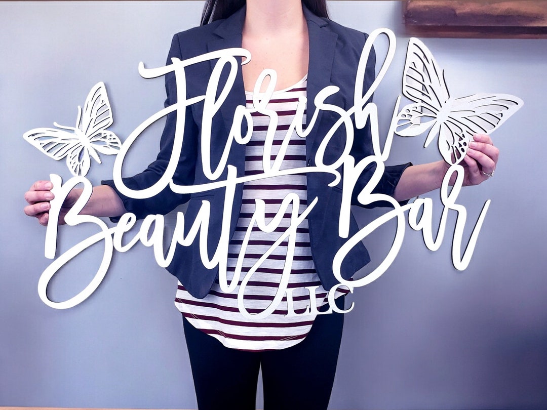 Custom Business Sign | Business Name Sign | Custom Logo Sign for ...