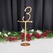 Numerical Table Numbers for Wedding Centerpieces Script Table Numbers ...