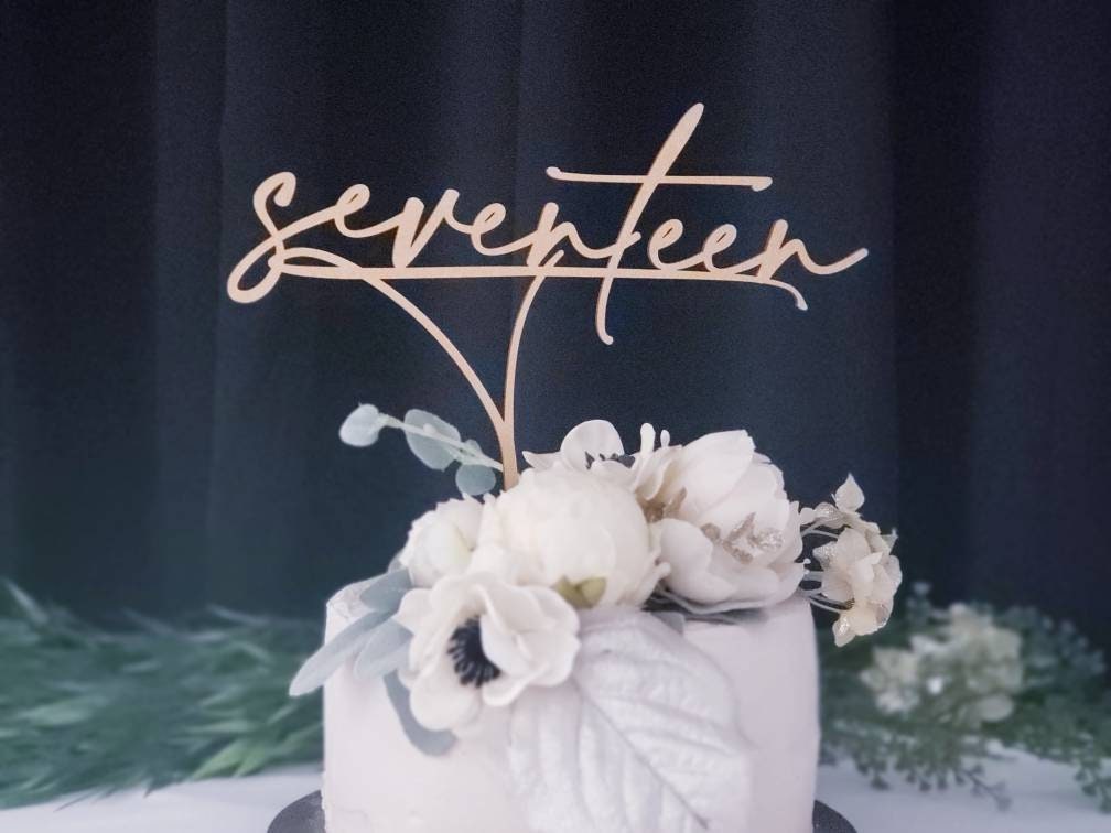 Classy Birthday Cake Topper Anniversary Cake Topper - Etsy