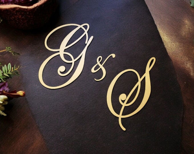 Large White Wedding Letters Wood Initials Giant Wooden Letters Signs ...