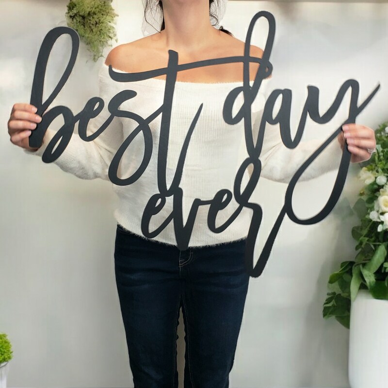 Best Day Ever Sign - Etsy