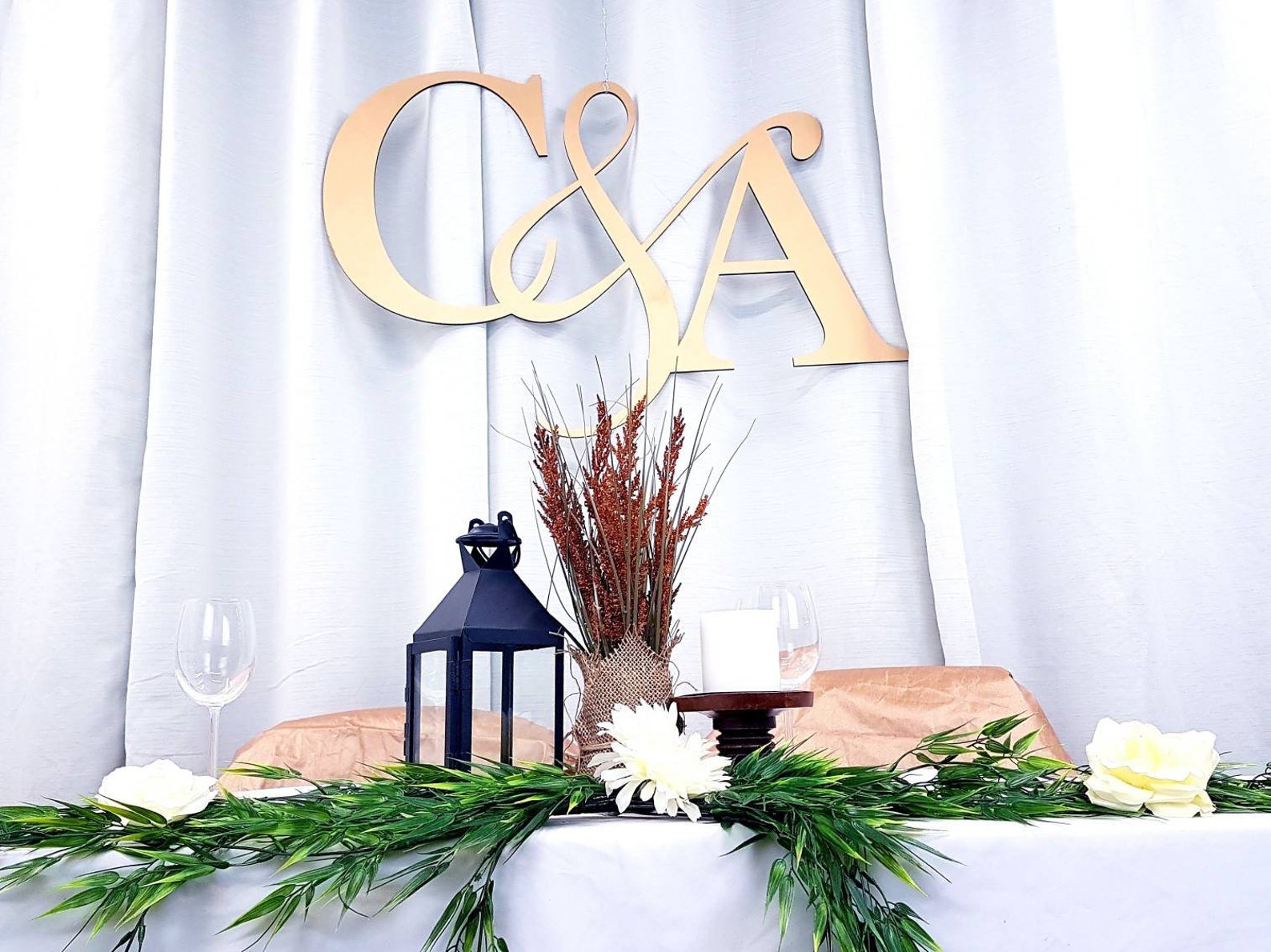 Wedding Initials Sign Wedding Wood Monogram Wood Cut Out - Etsy