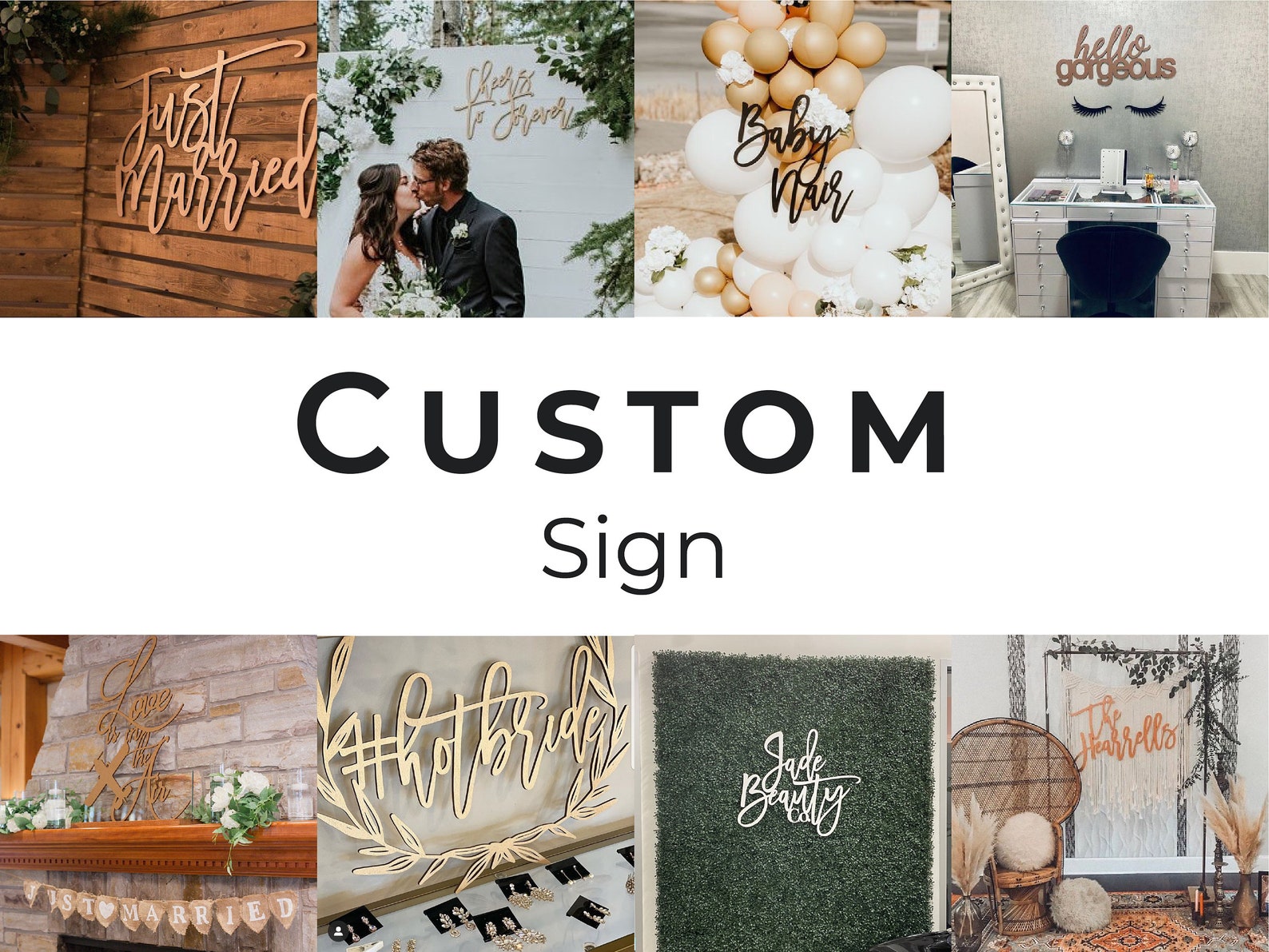 Custom Backdrop Sign Wedding Backdrop Sign - Etsy Canada