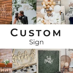Custom Backdrop Sign Wedding Backdrop Sign - Etsy Canada