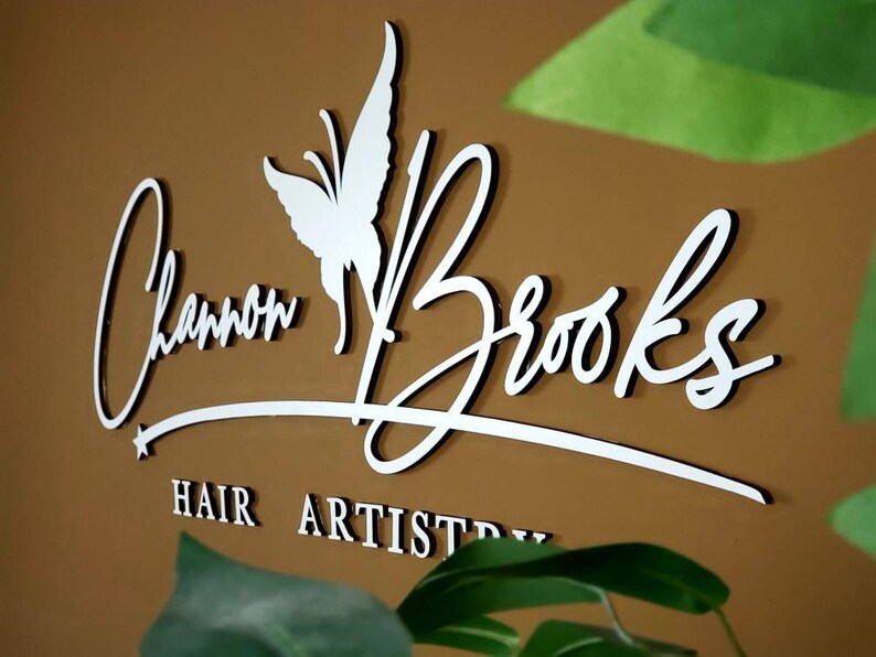 Custom Business Sign Business Name Sign Custom Logo Sign - Etsy