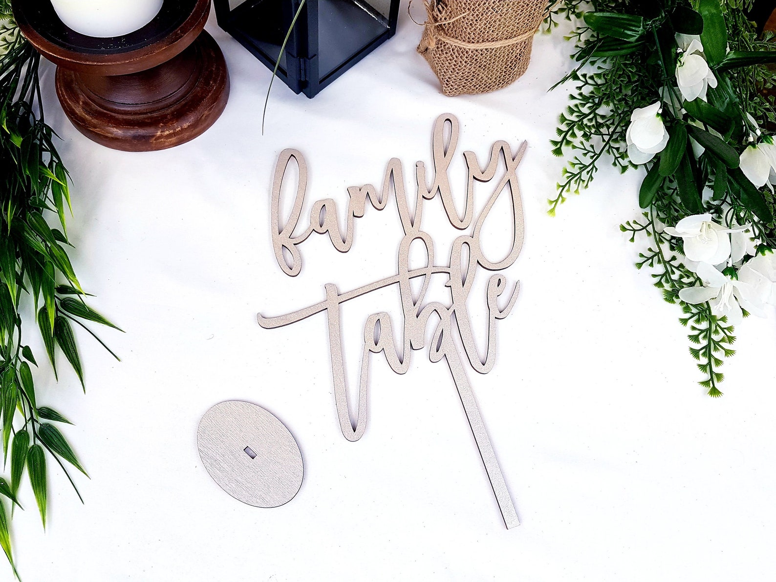 Family Table Wood Signs Wedding Wood Table Signs Laser Cut - Etsy Canada