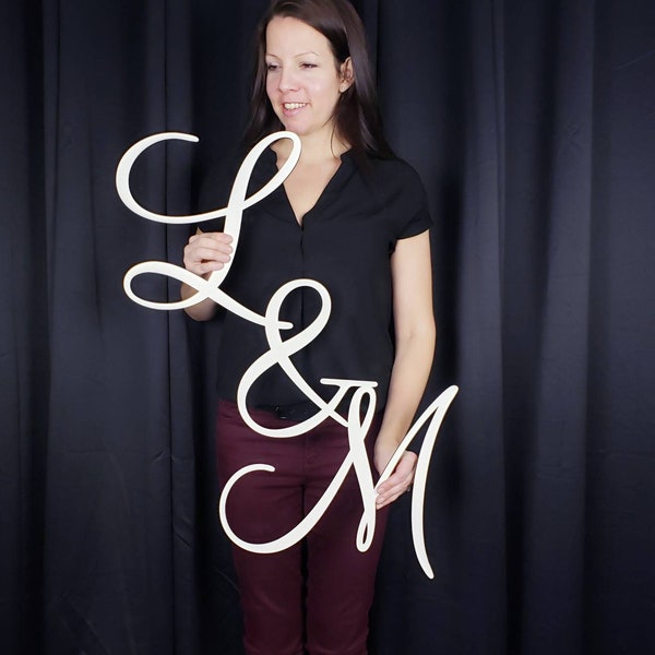 Large Cursive Sign - Etsy