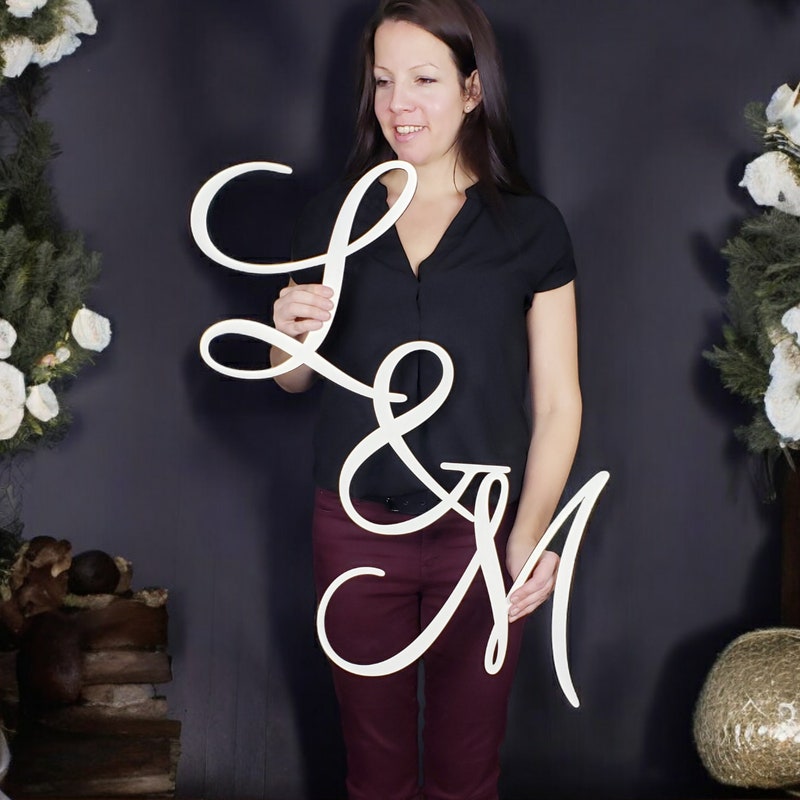 Wood Initials - Etsy