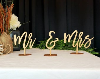 Wedding Table Signs - Etsy