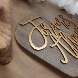 Forever & Always | Hula Hoop Sign | Wedding Signs | Large Wood Signs ...