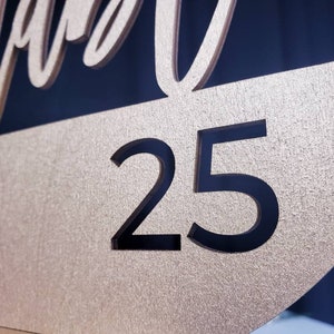 Simple Table Numbers Gold Table Numbers Wooden Table Numbers - Etsy