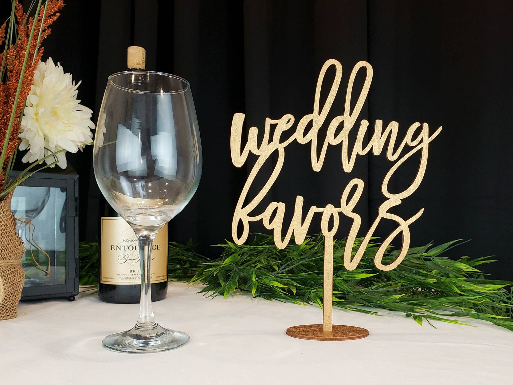 Wedding Favors Table Sign Tall Cards & Gifts Table Sign | Etsy