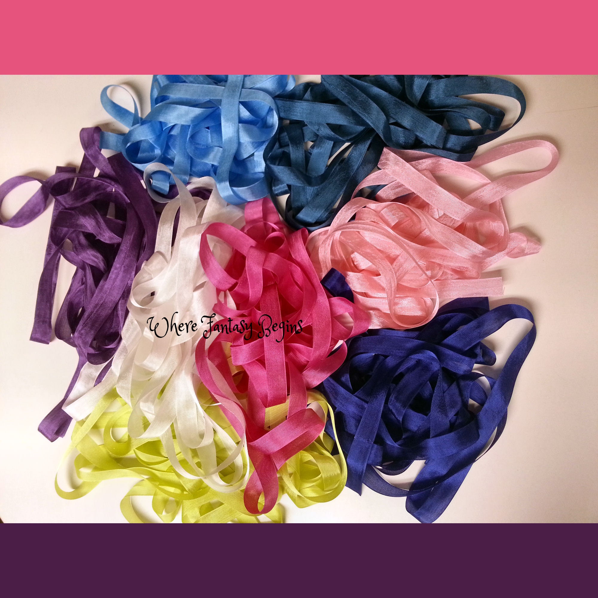 Value Pack 5yds Each Color X 8 40yd of Hug Snug Seam - Etsy