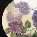 Painted Tile Hydrangeas Botanical Art. Purple Ceramic Tile - Etsy