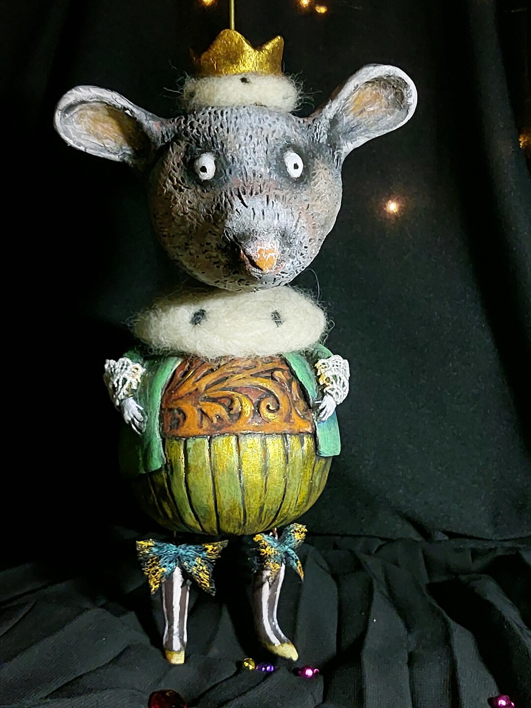 Marionette Mouse King Nutcracker Gothic Doll of Fairytale Hoffman - Etsy