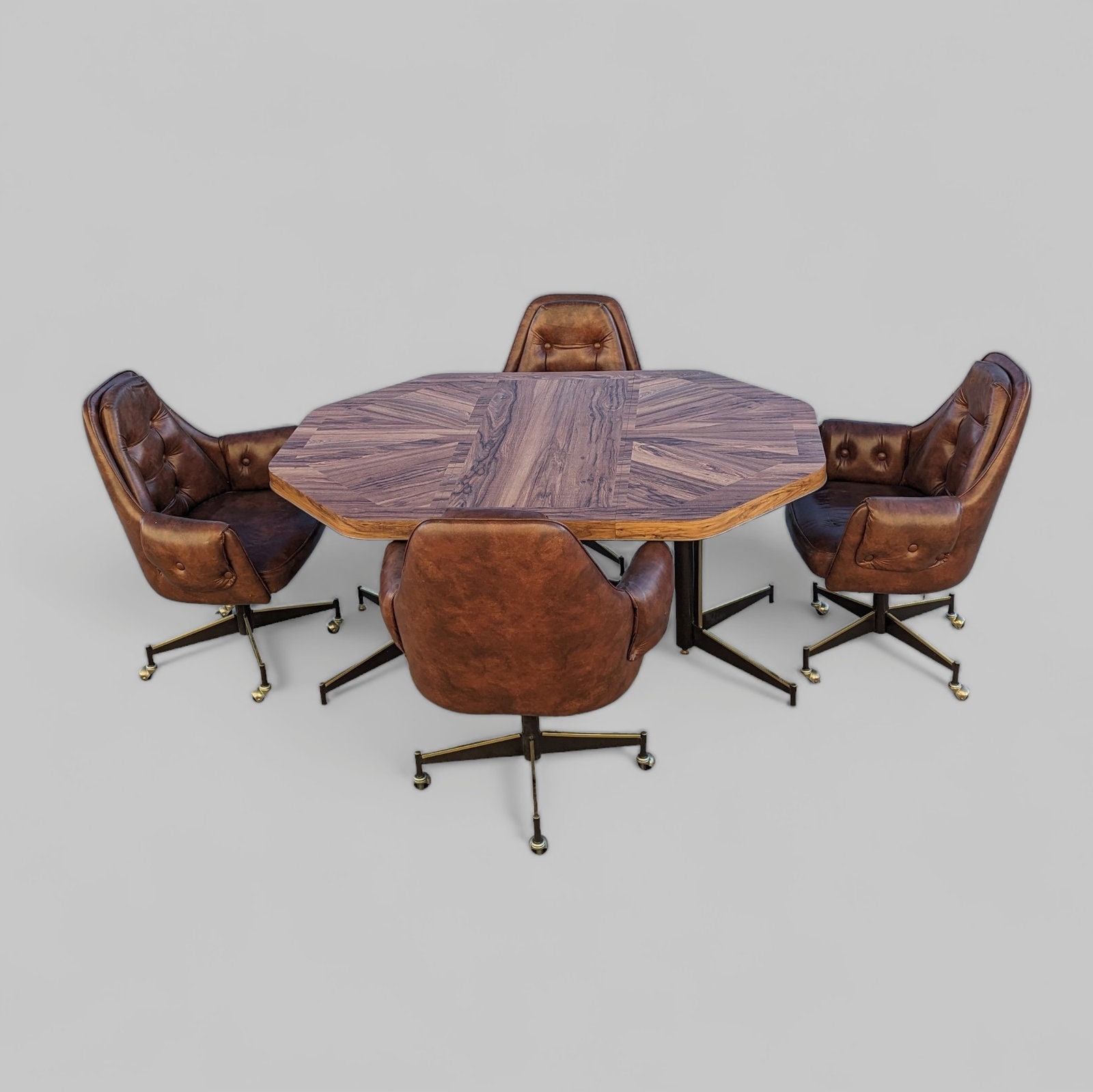 Douglas Furniture Dining Set, Laminate Table, Four Chairs, Kitchen ...