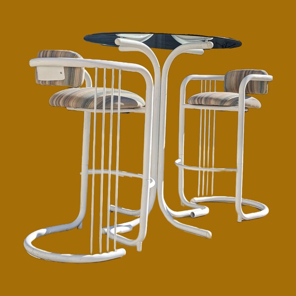 Mid Century Modern Bistro Table - Etsy