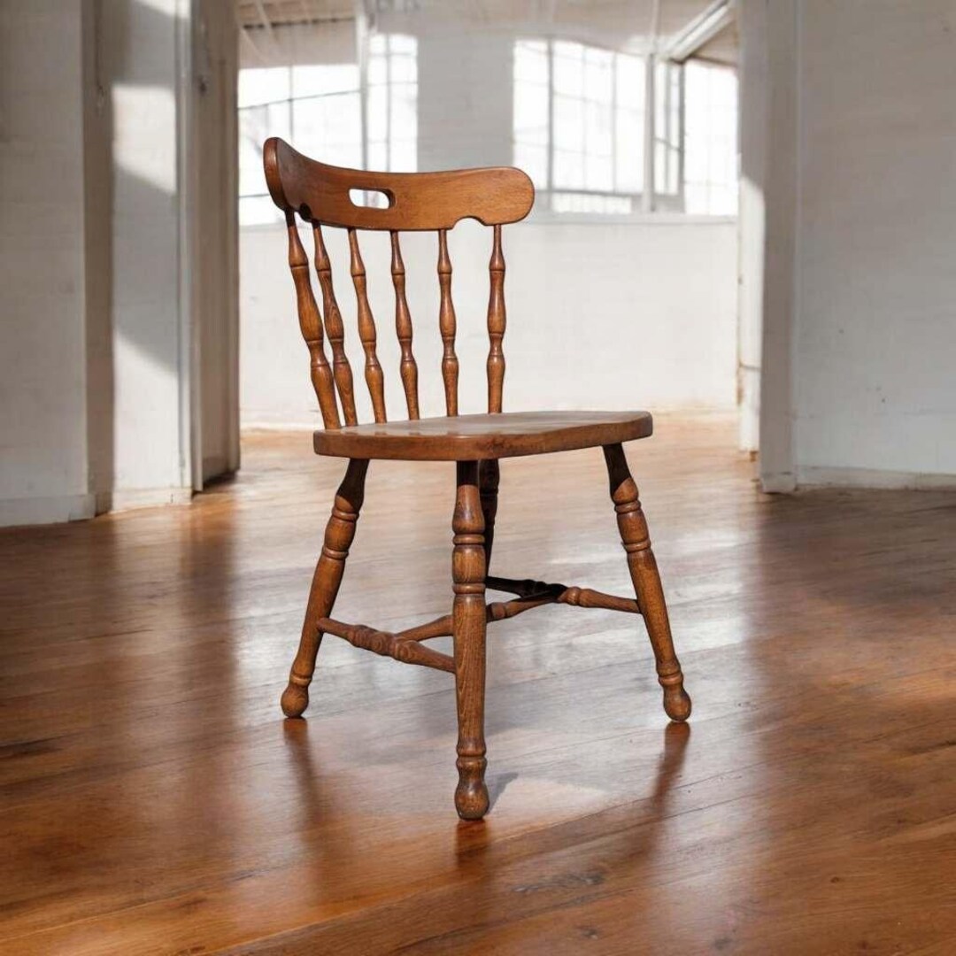 Vintage Side Chair, Office or Dining Room Chair, Antique, Farmhouse ...