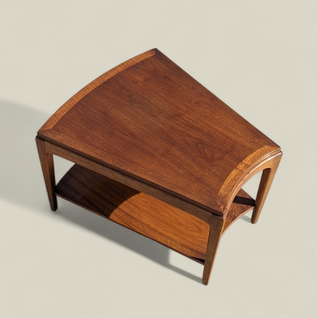 Vintage Side Table by Lane, Wedge Shape, Coffee Table, Mid Century, MCM ...