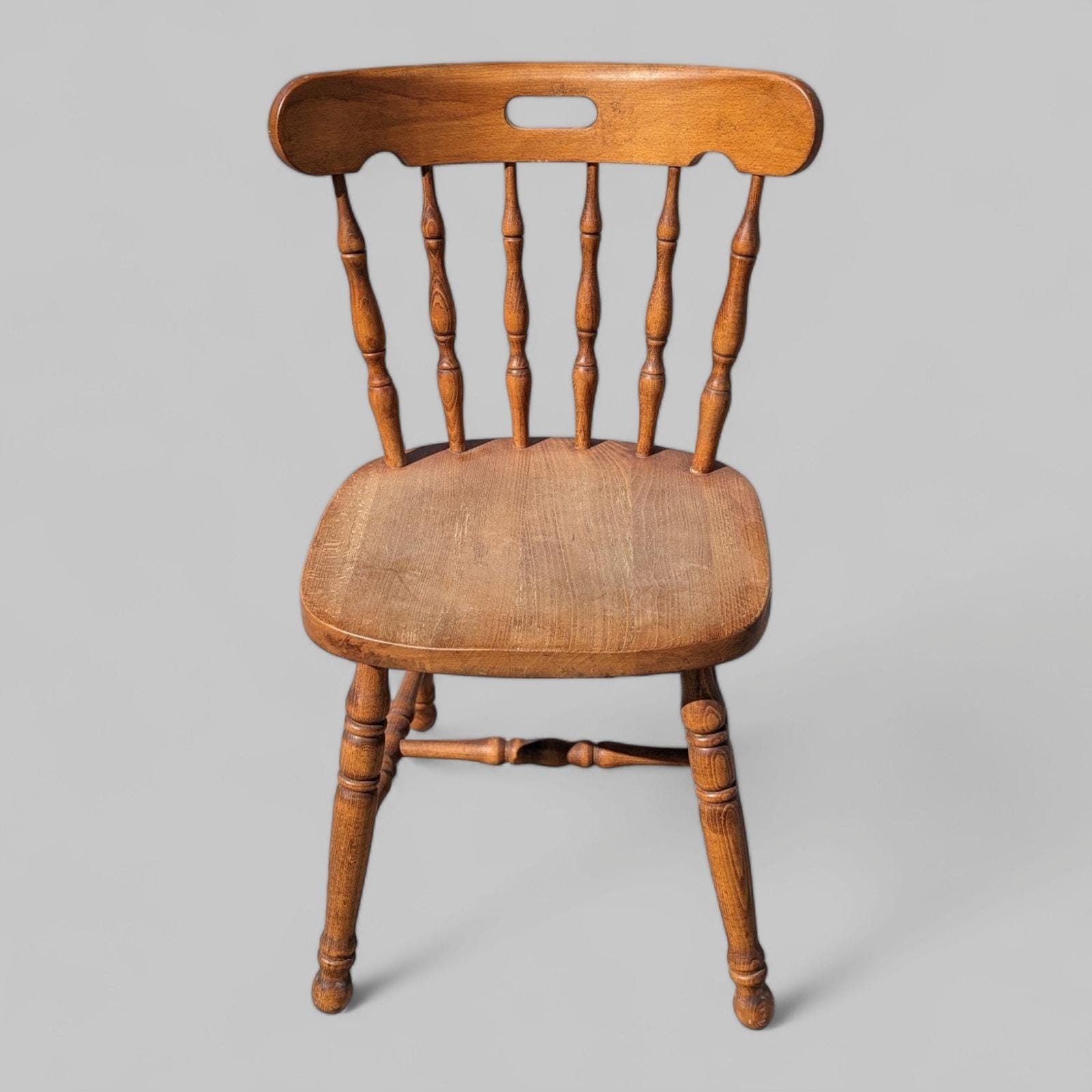 Vintage Side Chair, Office or Dining Room Chair, Antique, Farmhouse ...