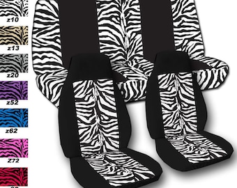 Zebra Car Seat | Etsy