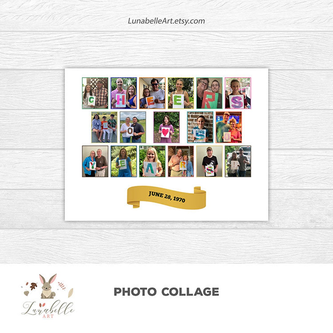 School Photo Collage | School Photo Display | Teachers Gift ...
