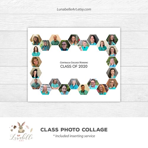 School Photo Collage School Photo Display Teachers Gift - Etsy