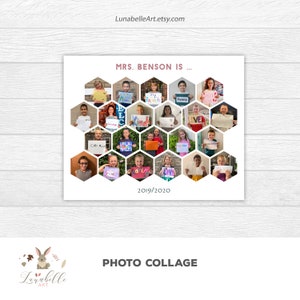 School Photo Collage | School Photo Display | Teachers Gift ...