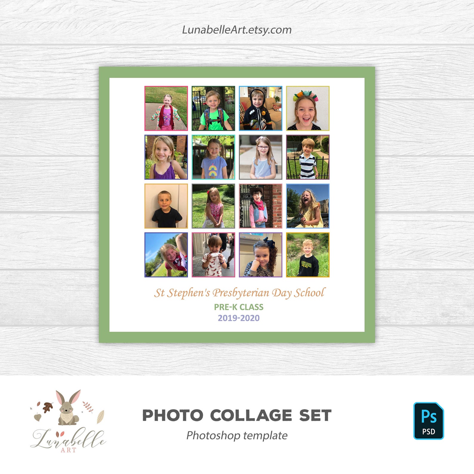School Photo Collage School Photo Display Teachers Gift Customized ...