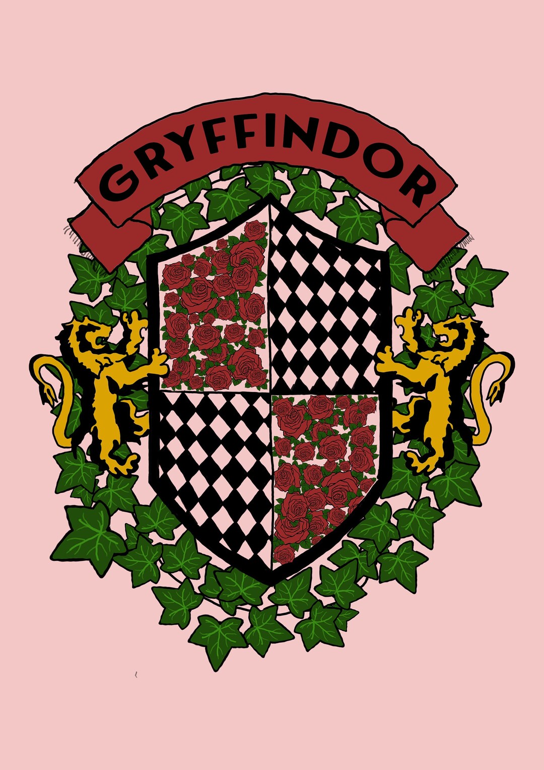Gryffindor Crest Digital Download - Etsy