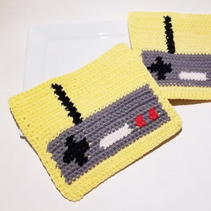 Video Game Controller Washcloth Crochet Pattern, Single Crochet SC ...