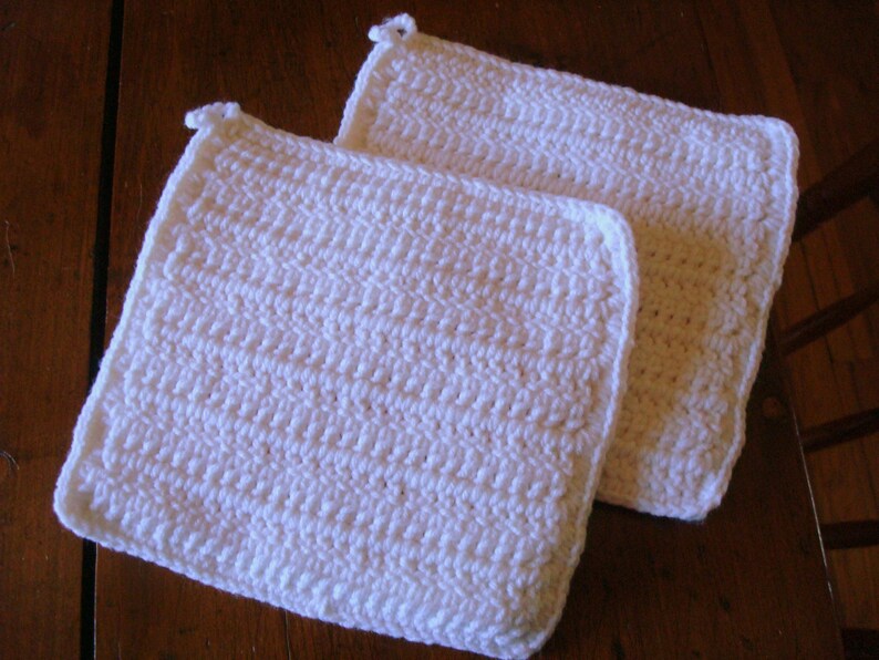 Apple Potholder PDF Crochet Pattern Graph and Written - Etsy