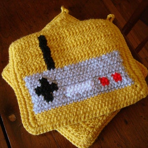 Video Game Controller Potholder Crochet Pattern Single Crochet Graph ...