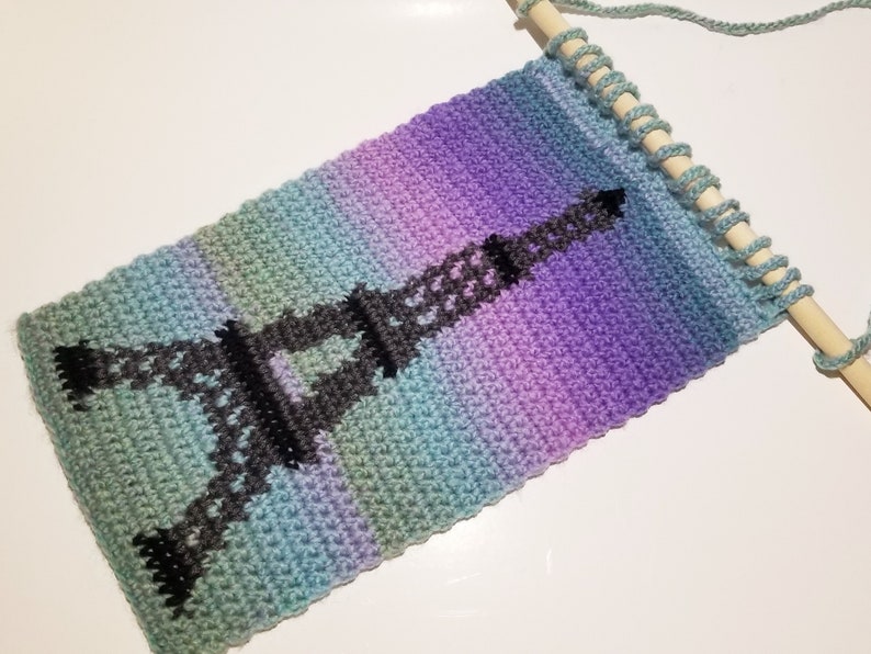 Eiffel Tower Crochet Pattern Wall Hanging Paris France Wall - Etsy