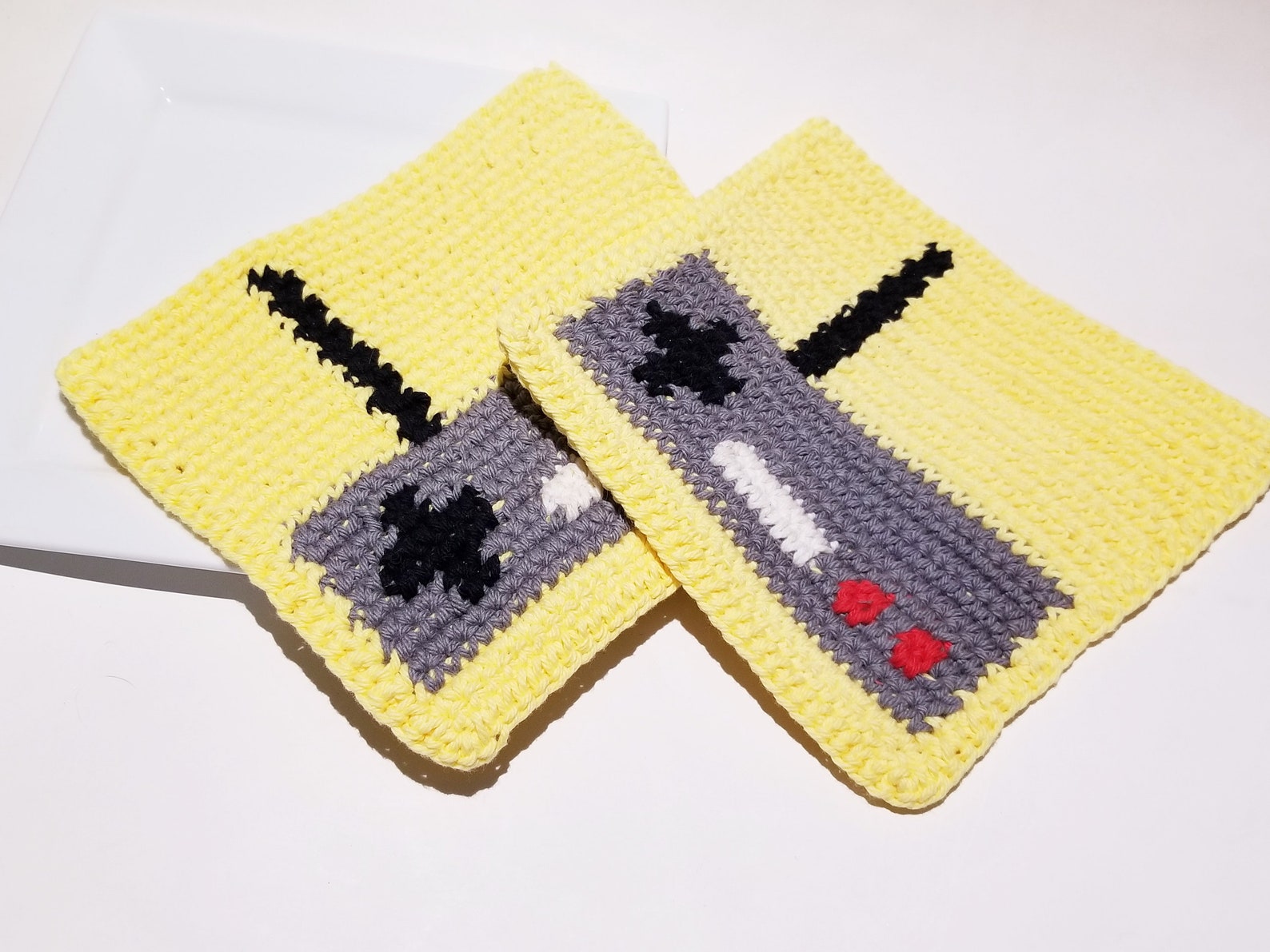 Video Game Controller Washcloth Crochet Pattern, Single Crochet SC ...