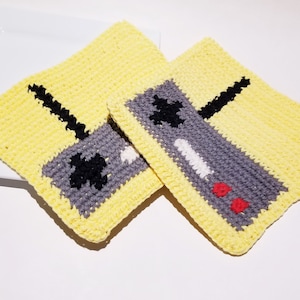 Video Game Controller Washcloth Crochet Pattern, Single Crochet SC ...