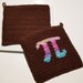 Pi Symbol Potholder Crochet Pattern Single Crochet SC Graph - Etsy