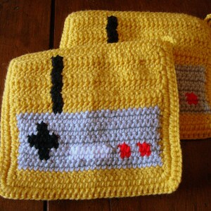 Video Game Controller Potholder Crochet Pattern Single Crochet Graph ...