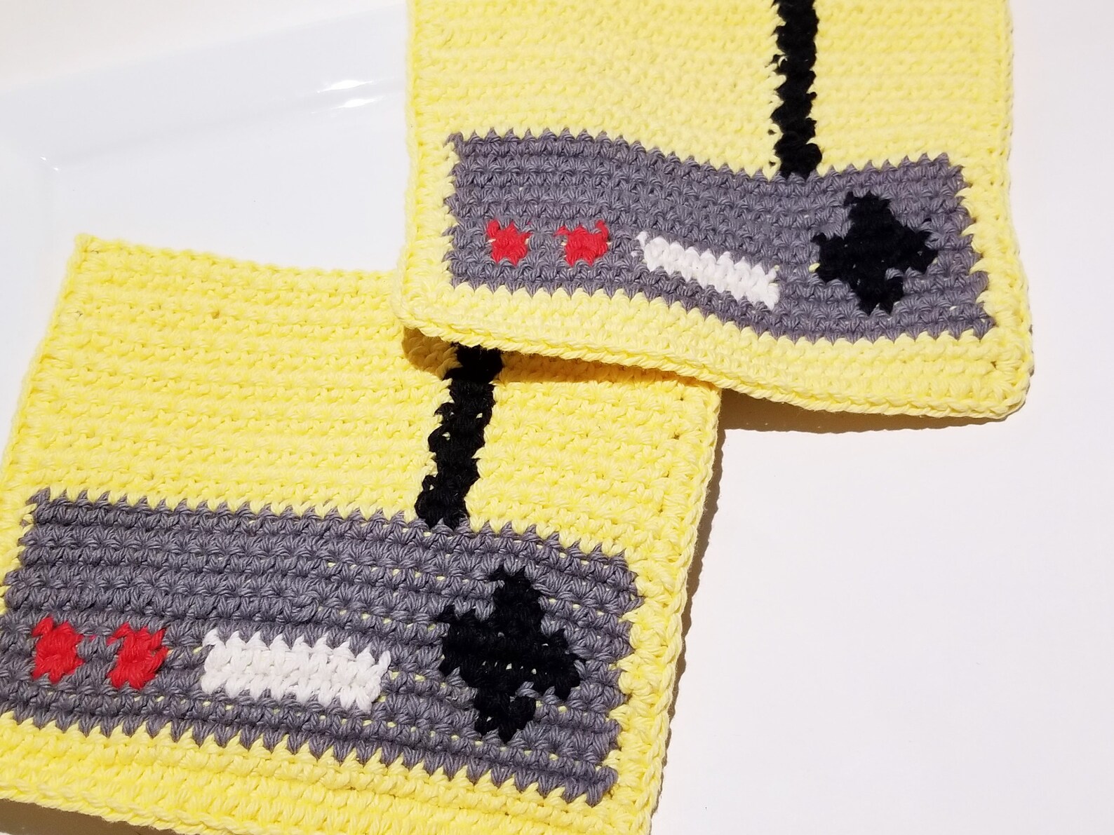 Video Game Controller Washcloth Crochet Pattern, Single Crochet SC ...