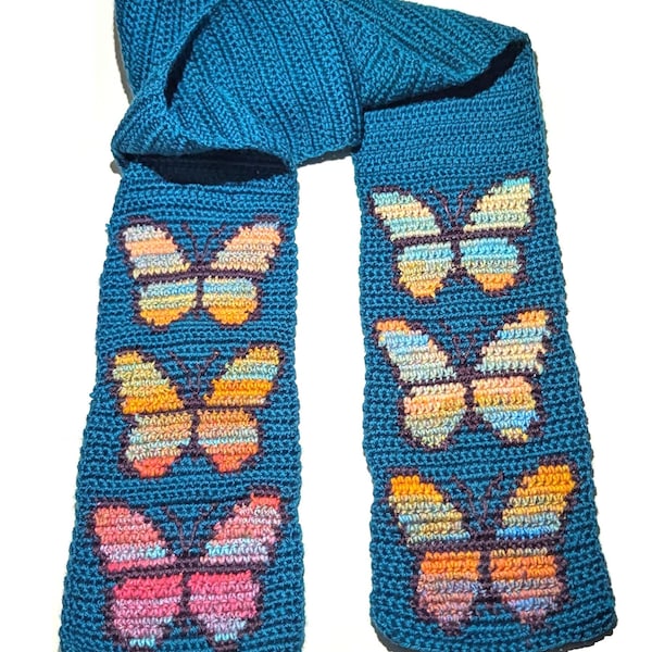 Butterfly Scarf - Etsy