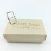 Open Gold Rectangle Ring, Large Open Rectangle Ring, Gold Hammered ...