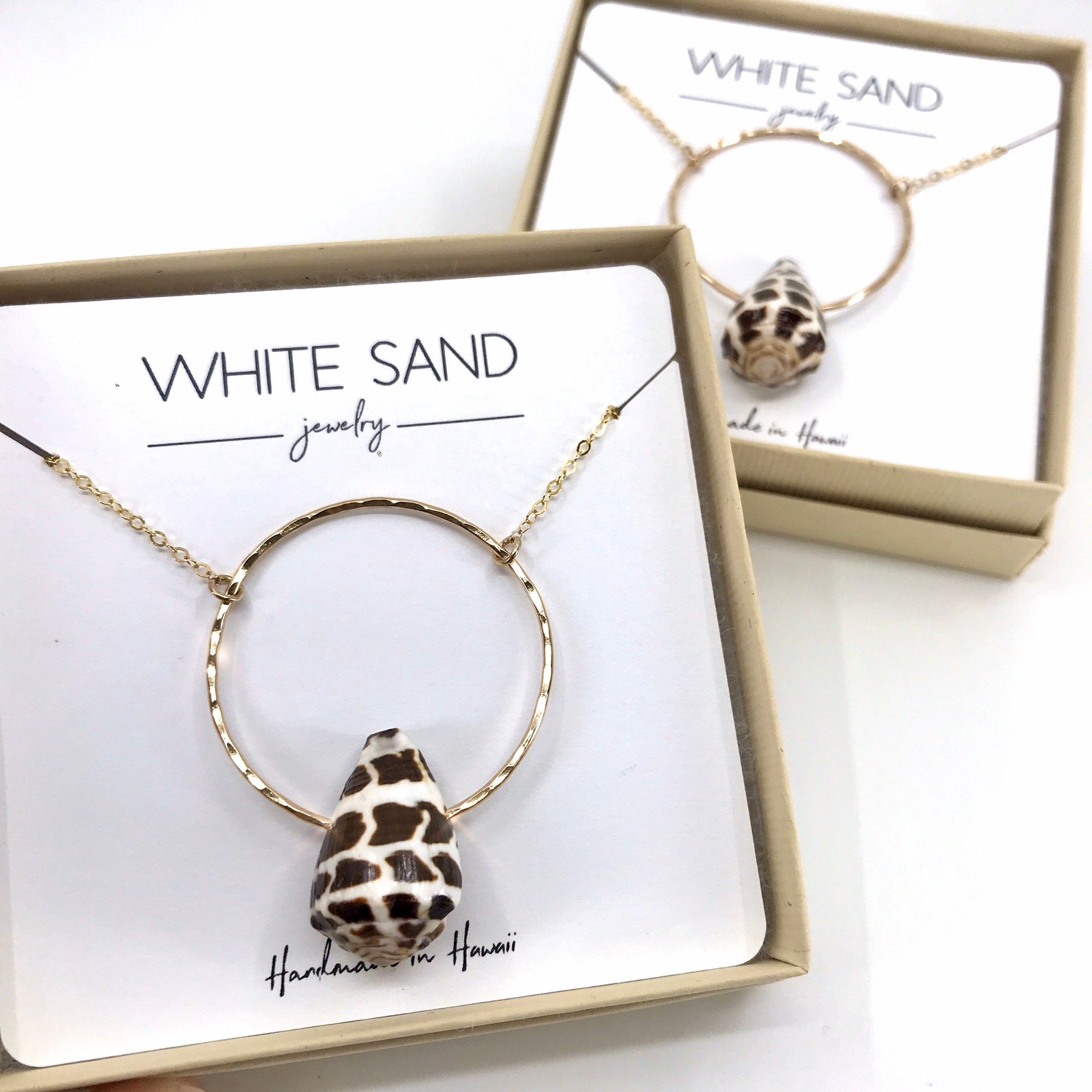 Hebrew Cone Shell Karma Necklace Cone Shell Necklace Shell | Etsy