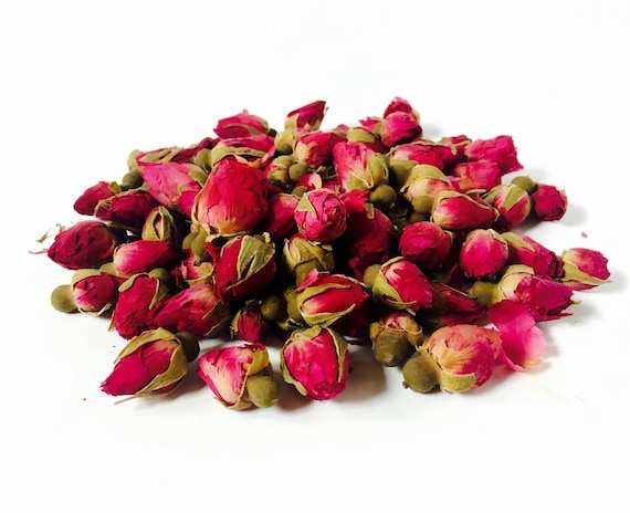 Rose Buds 50G Whole Dried Rose Buds DARK PINK Premium - Etsy