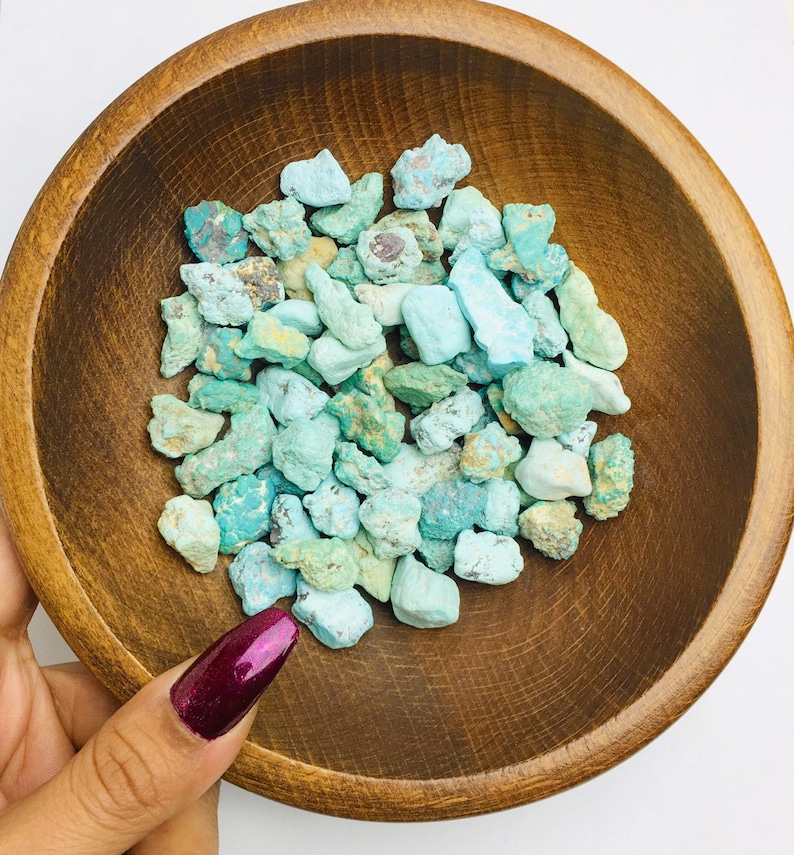 Raw Turquoise Stone 1 XXS Rough Light Turquoise Crystal - Etsy