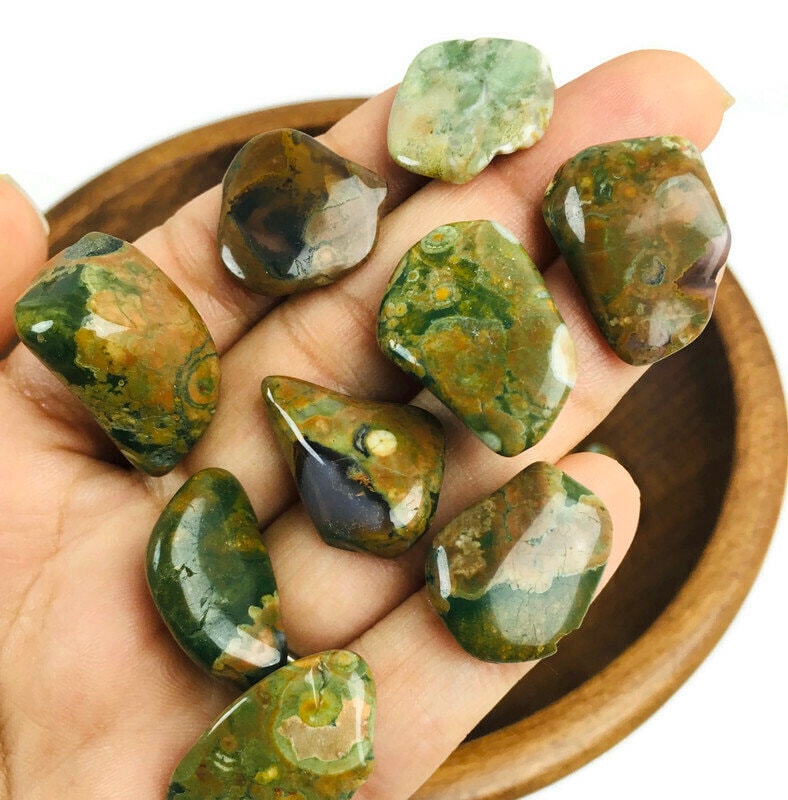 Rainforest Rhyolite Crystal 1 Rhyolite Stone XS Beautiful - Etsy