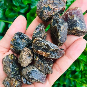 Raw Amber (1) Rough Amber Stone Crystal Rock - Raw Mineral Specimen ...